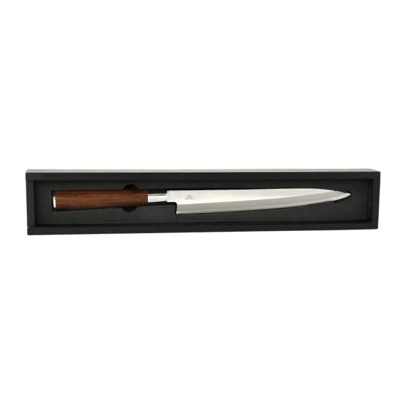 MorningSave: Ginsu Yanagiba Sashimi Knife in Bamboo Gift Box
