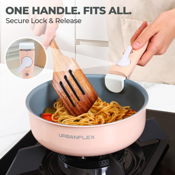 MorningSave: Urban Flex The Smart 11-In-1 Space-Saving Cookware Set