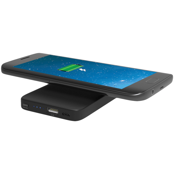 MorningSave: Qi Charging 4000 mAh Wireless Power Bank by Bytech