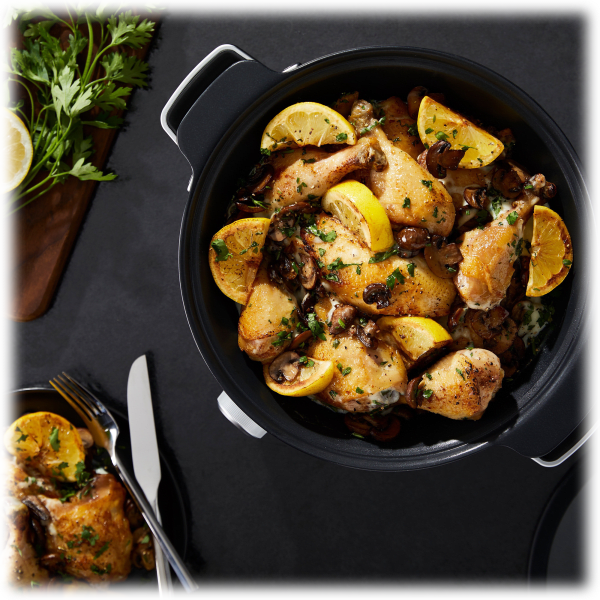 MorningSave: Calphalon Digital Sauté Slow Cooker in Dark Stainless Steel