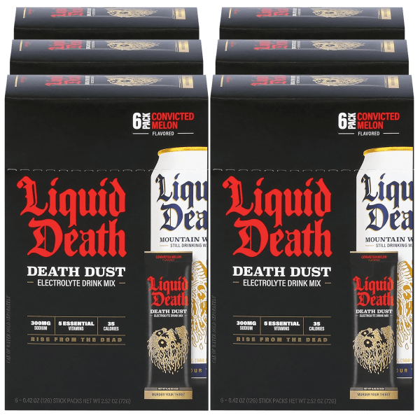 Meh: 36-Pack: Liquid Death Electrolyte Death Dust Hydration Powder