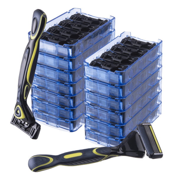 Meh: 13-or-54-Pack: 6-Blade Shaving Razor Bundles