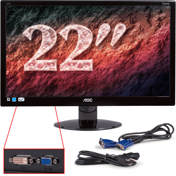 Meh: 22" - 27" AOC Monitors (Refurbished)