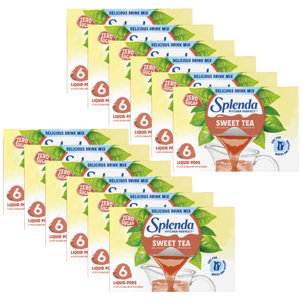 SideDeal: 72-Pack: Splenda Peel & Pour Sweet Tea & Pink Lemonade Drink ...