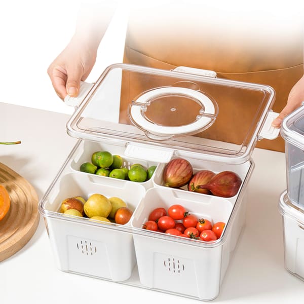 MorningSave: Cheer Collection 4 or 8 Compartment Food Storage Container