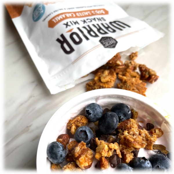 SideDeal: 12-Pack: Beefree Warrior Snack Mix (Bob's Salted Caramel, 3 oz)