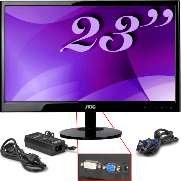 Meh: 22" - 27" AOC Monitors (Refurbished)