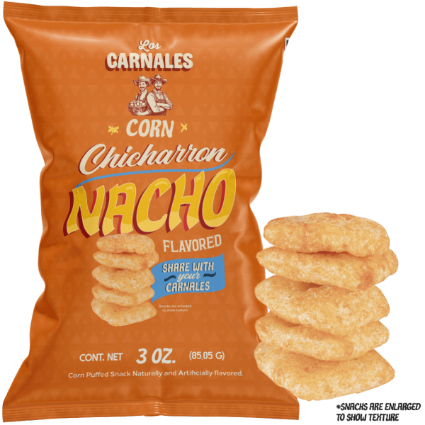 Meh: 16-Pack: Los Carnales Corn Puffs & Chicharrones