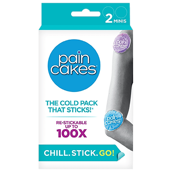 Meh: 5-Pack: Paincakes Stickable Reusable Cold Packs (3x Large, 2x Mini)