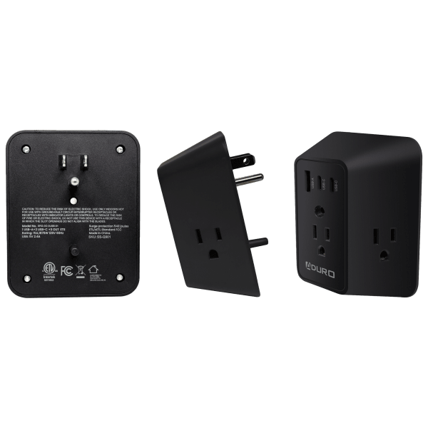 MorningSave: Aduro Surge Trio Multi-Charging Station Surge Protector
