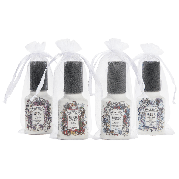 Meh: 4-Pack: Poo-Pourri 2oz Holiday Scents with Gift Bags
