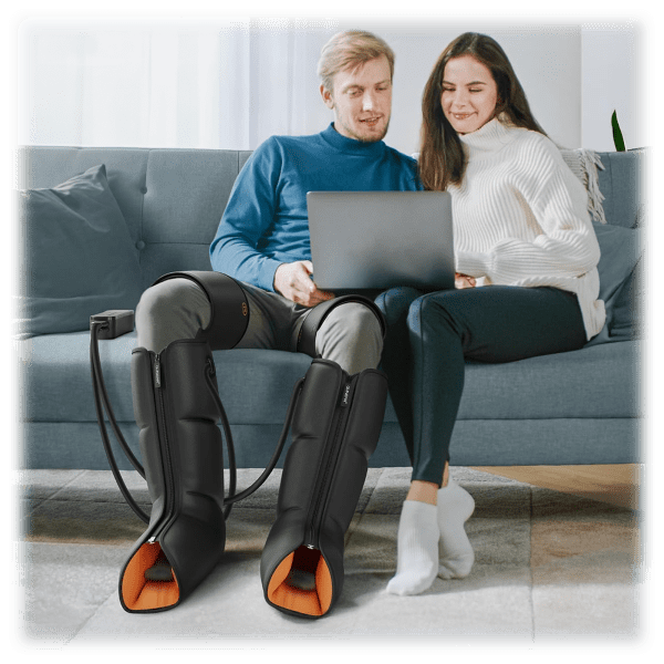 SideDeal: QUINEAR 3-In-1 Heat & Compression Therapy Leg Massager