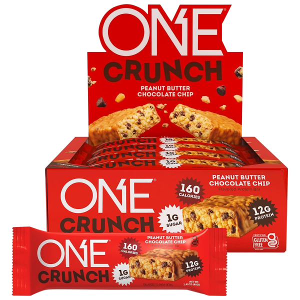 SideDeal: 36-Pack: ONE Peanut Butter Chocolate Chip Crunch Protein Bars