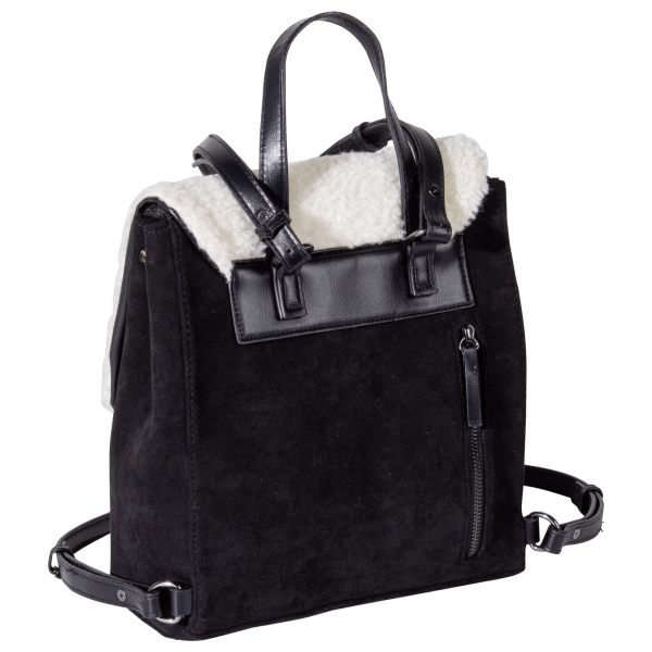 MorningSave: Bearpaw Shearling Flap Mini Backpack