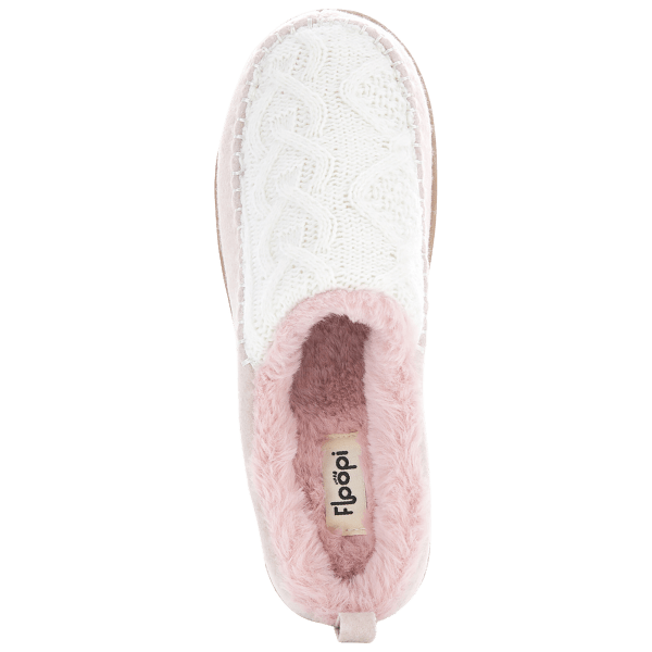 SideDeal: Floopi Women’s Tori Cableknit and Felt Clog Slippers