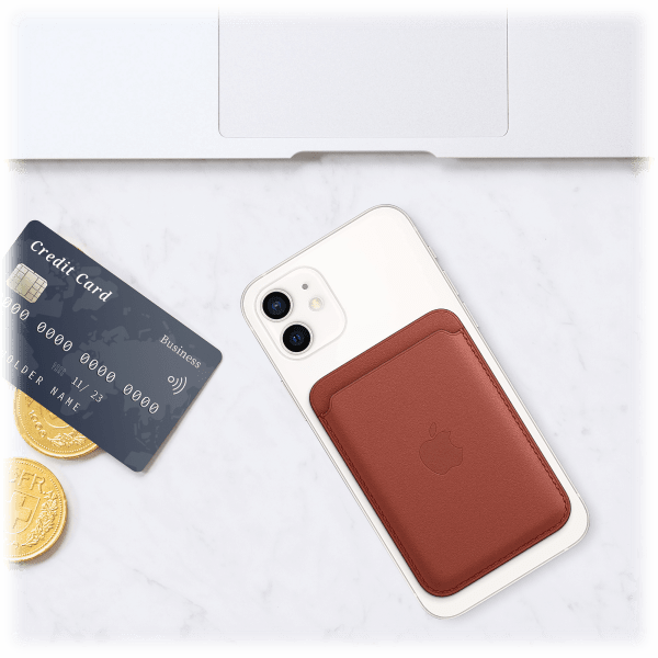 MorningSave: Apple iPhone Leather Wallet with MagSafe