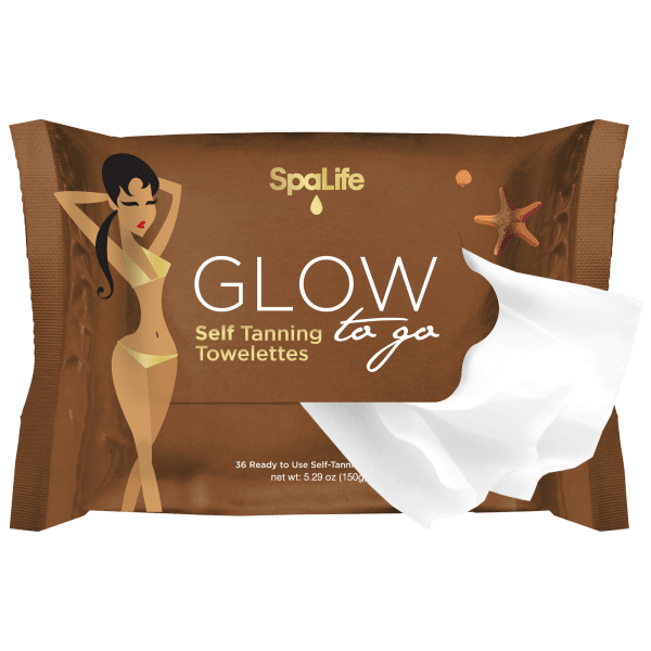 MorningSave: 60-Pack SpaLife 30 Count "Glow to Go" Tanning Wipes