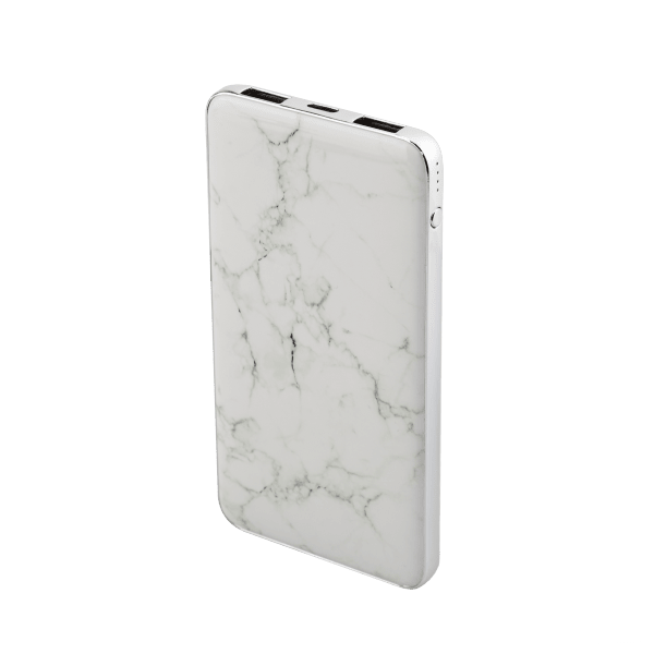 MorningSave: LAX Premium Marble 8000mAh Power Bank with USB Type-C