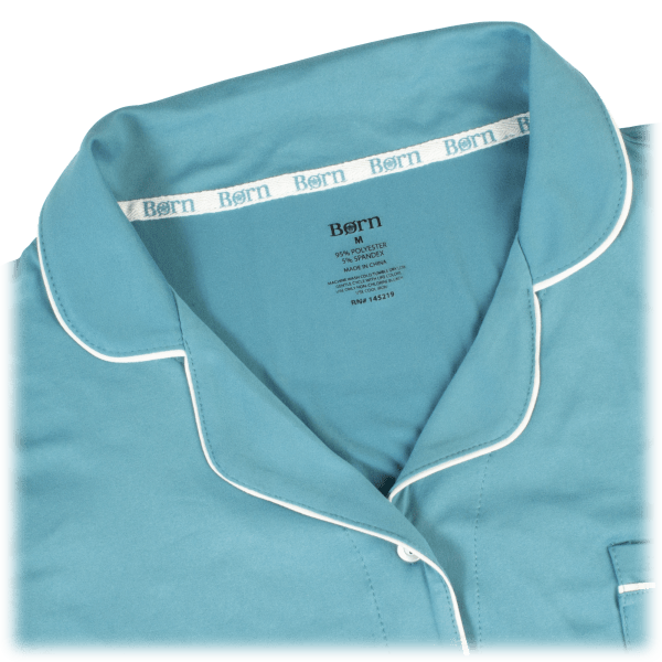 MorningSave: Born Short Sleeve Notch Collar & Pant Pajama Set