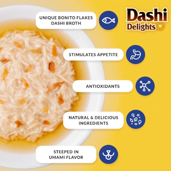 Meh: 48-Pack: INABA Dashi Delights for Cats