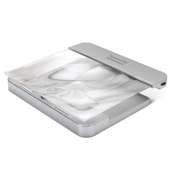 Hammacher Schlemmer: The Full Page Illuminated Desktop Magnifier