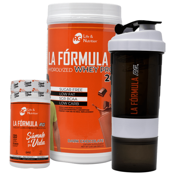 Shop Univision: La Fórmula RG Super Combo: 120 Cápsulas + 2 lbs de ...