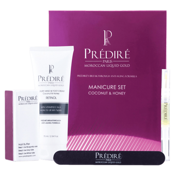 MorningSave: Predire Paris 4-Piece Manicure Set: Coconut and Honey