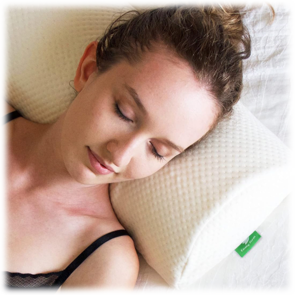 MorningSave: Cushy Forms Half Moon Memory Foam Pillow