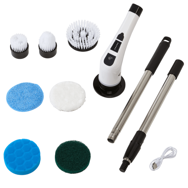 MorningSave: Pursonic Rechargeable Cordless Power Scrubber with 7 ...