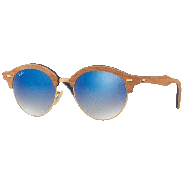 SideDeal: Ray-Ban Wood Round Sunglasses