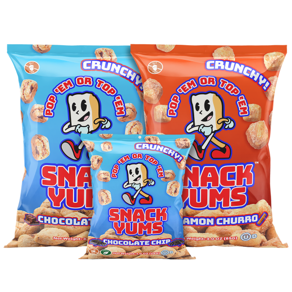 Meh: 32 or 80-pack: Snack Yums Chocolate Chip & Churro Bites