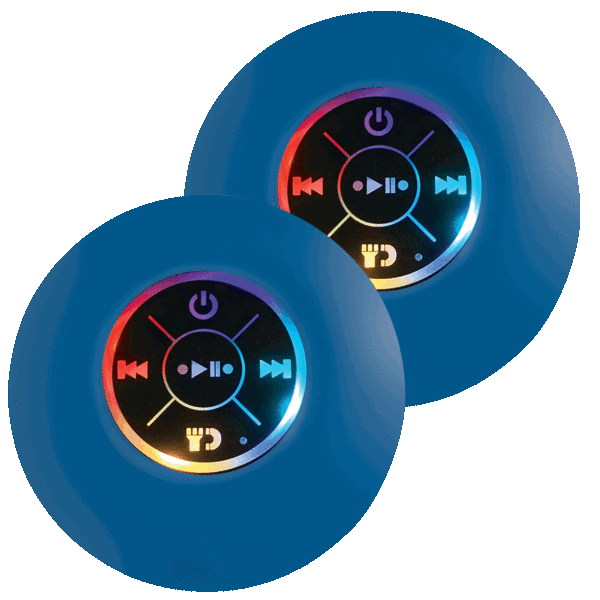 MorningSave: 2-Pack: iJoy Aqua IPX4 Splash Proof Bluetooth Speakers