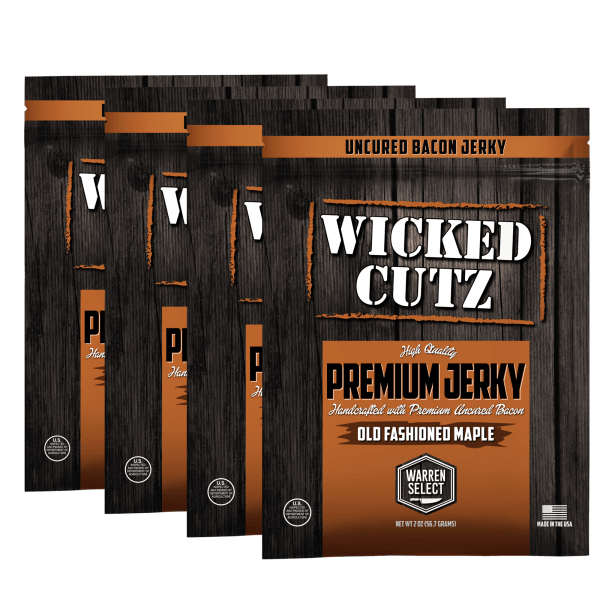Meh: 4-Pack: Wicked Cutz Premium Jerky