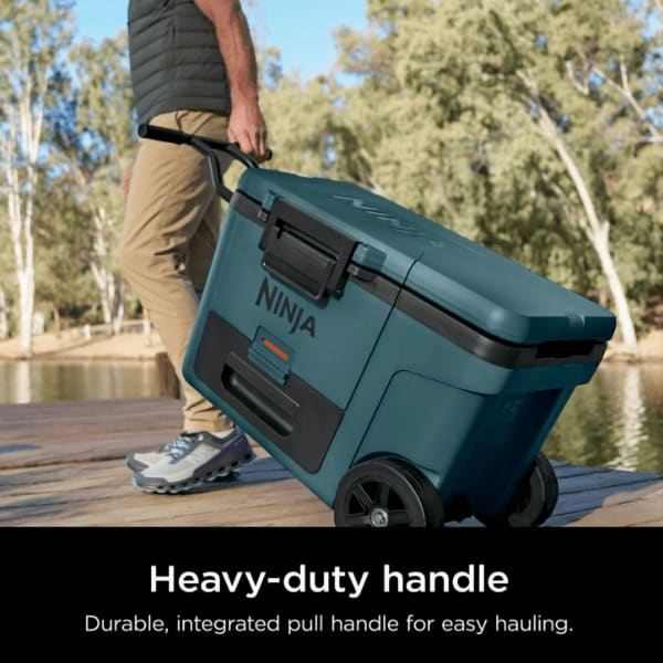 MorningSave: Ninja FrostVault 45qt Wheeled Cooler with Freezer Pack ...