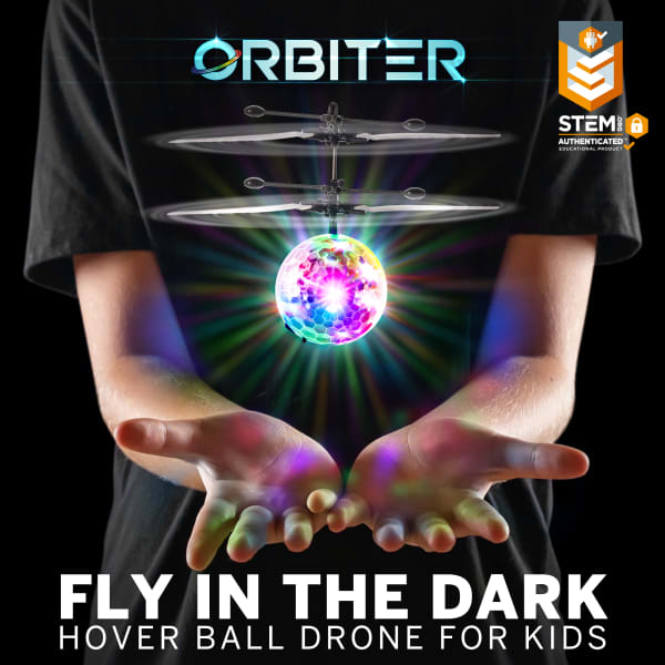 MorningSave: 4-Pack: Force1 Orbiter Flying Orb Hand-Operated Drones