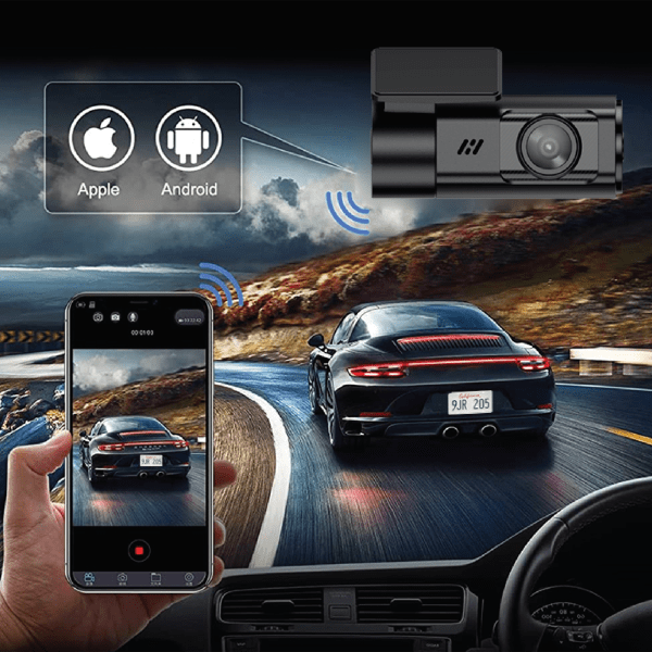 MorningSave: RCA FHD 1080P Dash Camera With Built-in Wifi & Mobile App