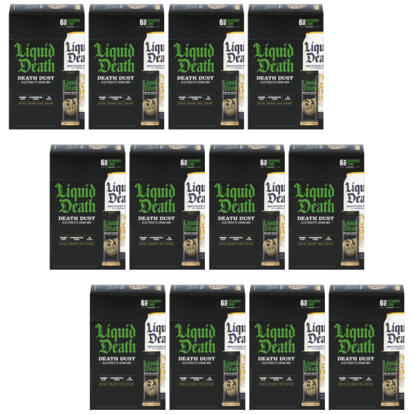 MorningSave: 72-Pack: Liquid Death Electrolyte Death Dust Hydration Powder