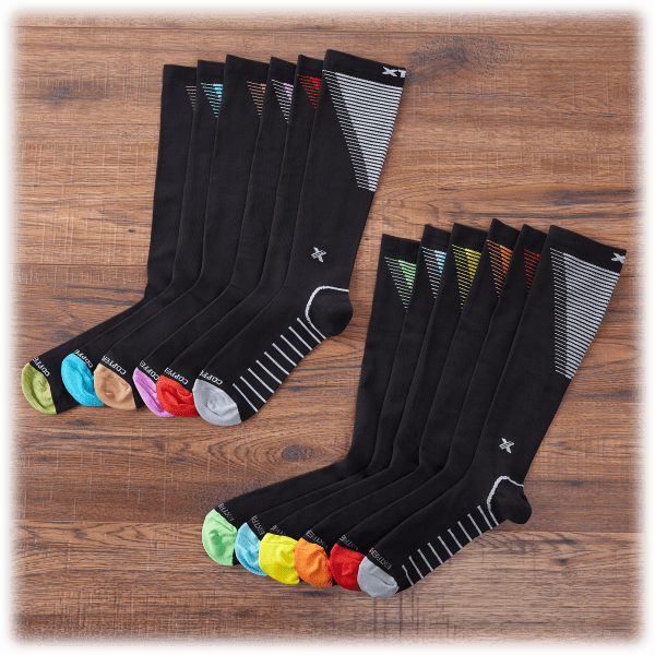 MorningSave: 12-Pack: Extreme Fit Athletic Graduated Knee-High ...