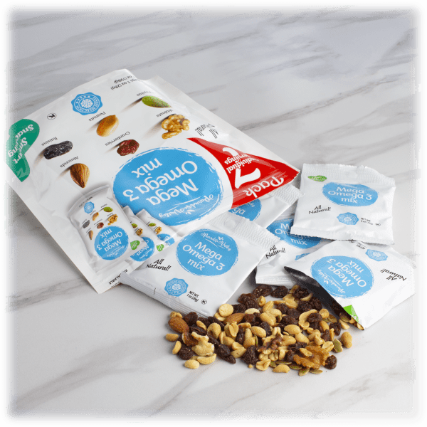 SideDeal: 7-Count 1oz Paradise Valley Mega Omega 3 Mix Snack Bags