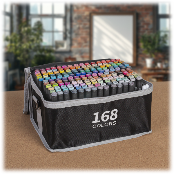 MorningSave: MMFB Arts & Crafts 168-Piece Colors Dual Tip Artist ...