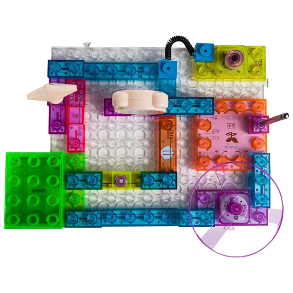 Meh: Toy Chef DIY Electric Circuit Blocks with 120 Different Projects