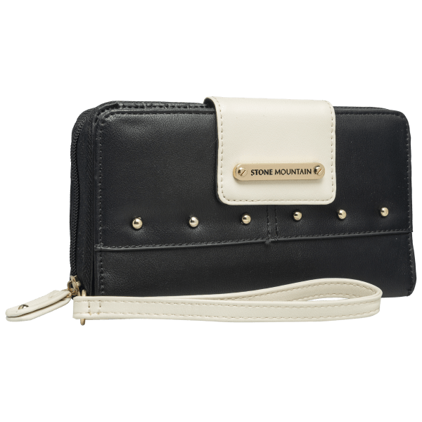 MorningSave: Stone Mountain Nappa Leather Charging Wallet