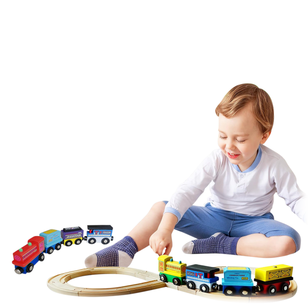 MorningSave: DynaMax Train Toy Railroad Set