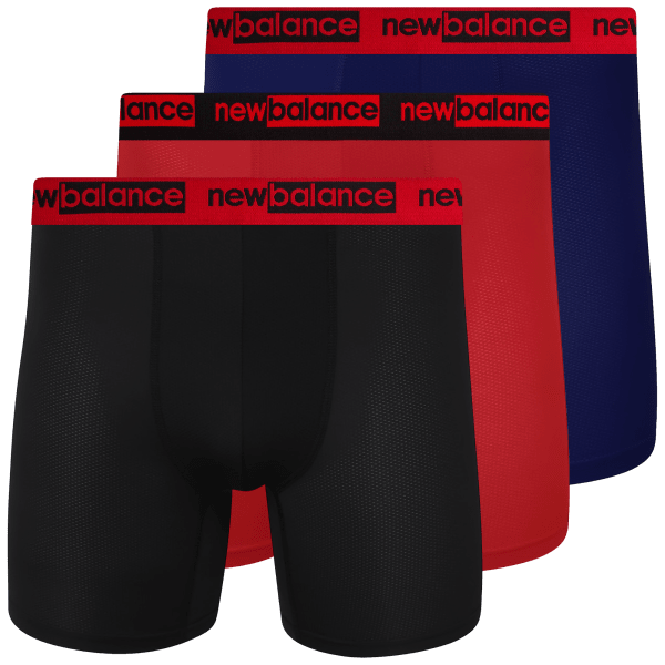 Meh: 3-Pack: New Balance Men's Performance Boxer Briefs