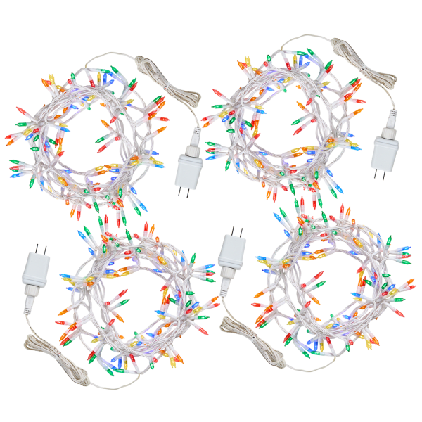 MorningSave: 4-Pack: Bethlehem Lights 120 LED Garland Style Cluster ...