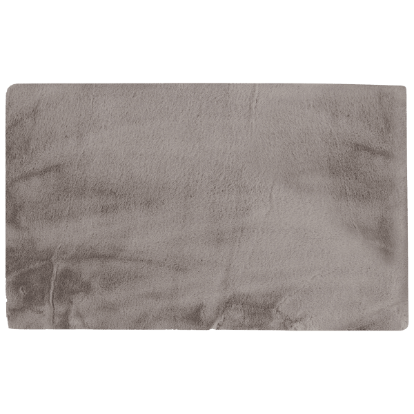 LUXE Fur Rectangular Faux Rabbit Fur Rug 5' x 8'