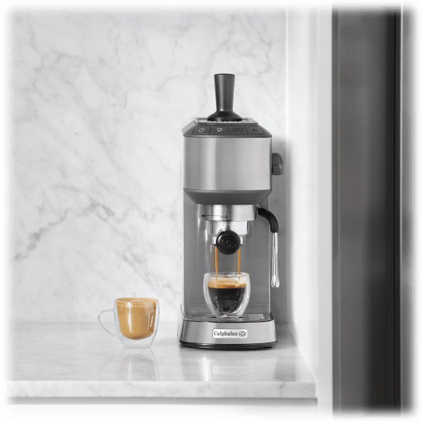 SideDeal: Calphalon Compact 15-Bar Espresso Machine with Milk Frother
