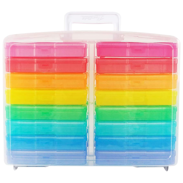 SideDeal: Novelinks 4"x6" Photo Organizer and Craft Keeper with 16 ...