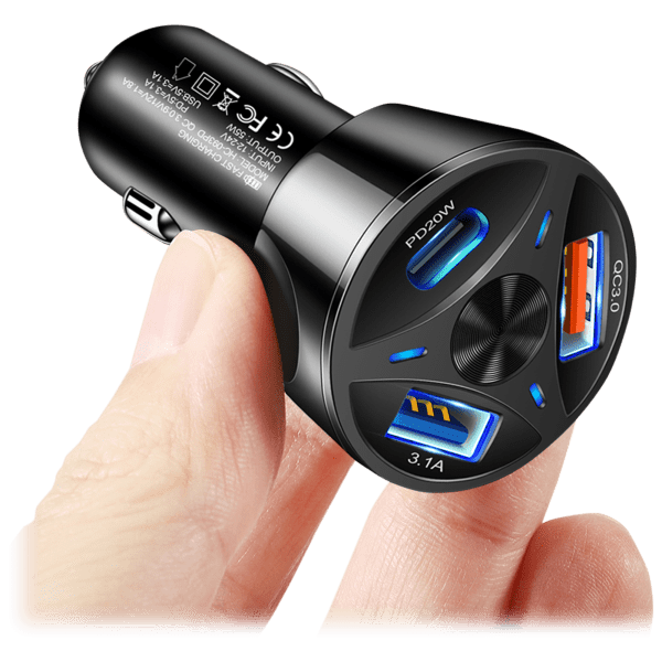 MorningSave: Car Charger With C Type and USB by 3P Experts