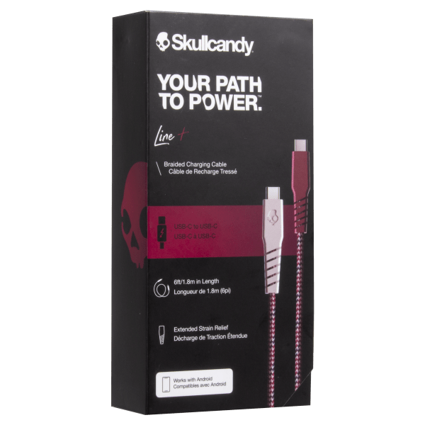 MorningSave: 2-Pack: Skullcandy 6-Foot Braided USB-C Cable